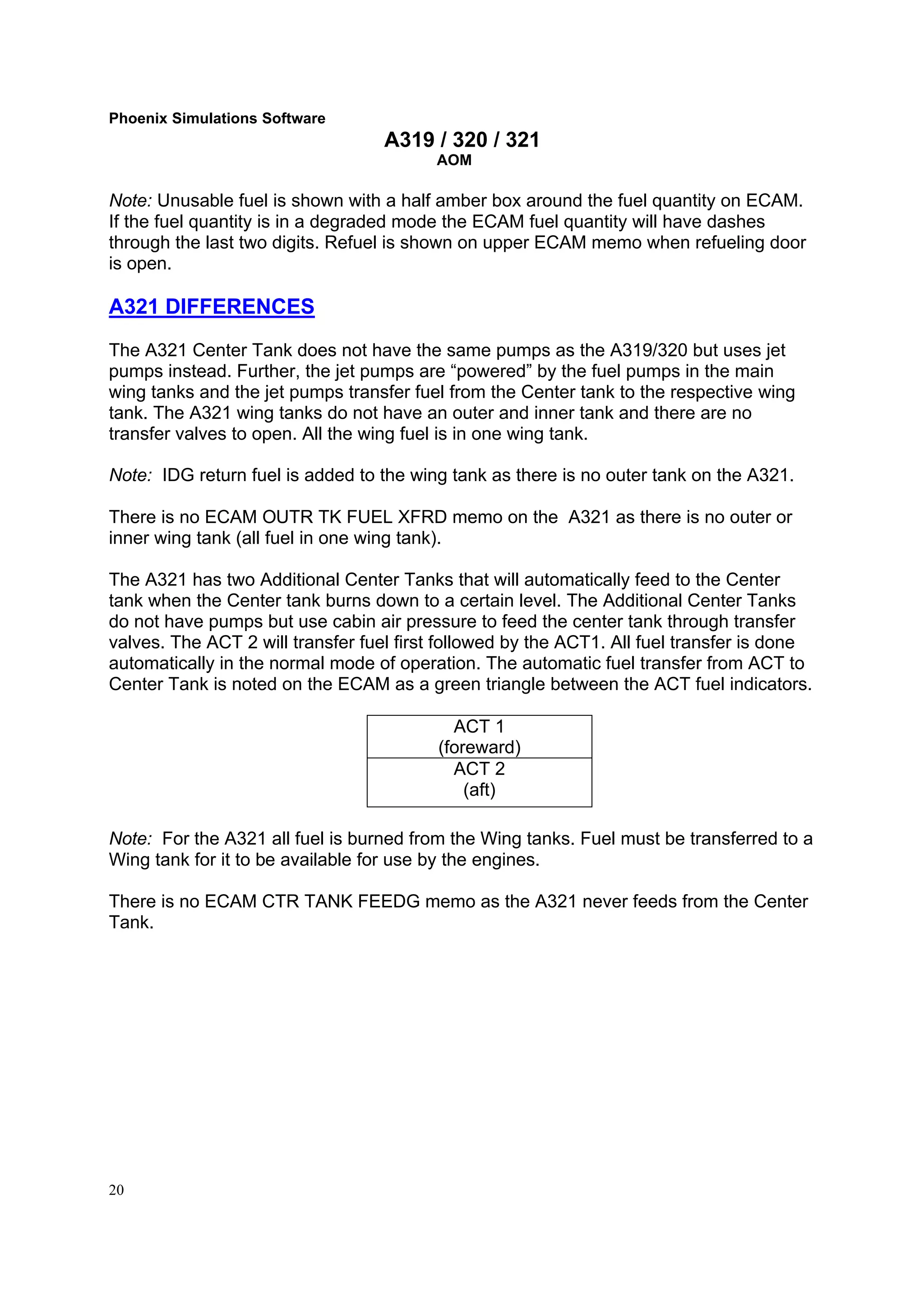 Airbus a320 aircraft operation manual | PDF