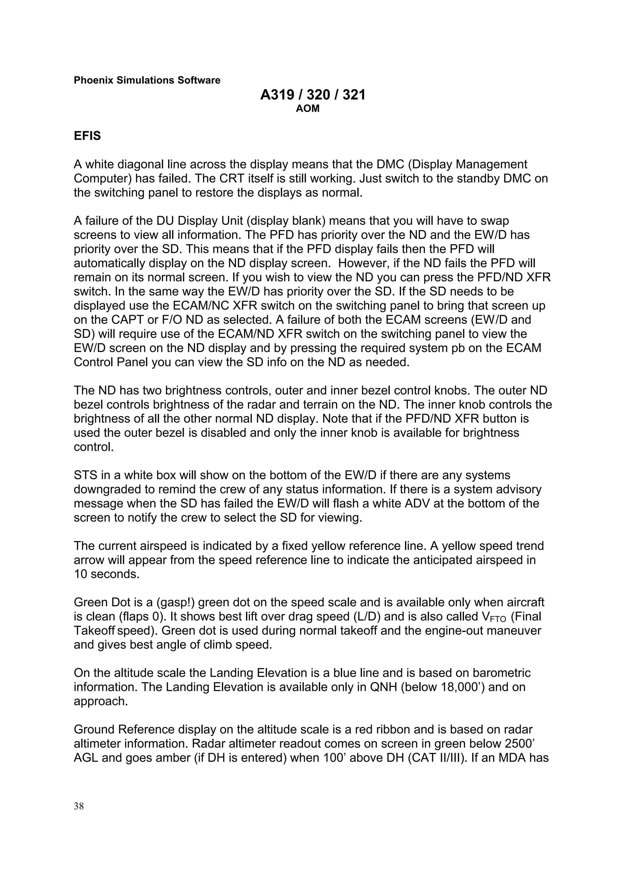 Airbus a320 aircraft operation manual | PDF