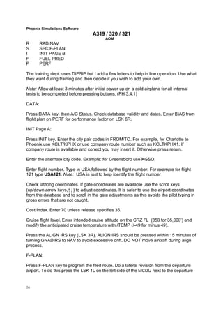 Airbus a320 aircraft operation manual | PDF