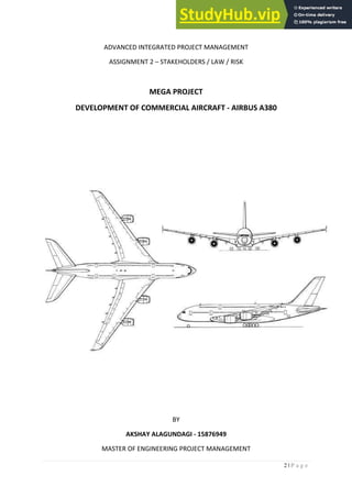 Airbus A380 - Stakeholders Law Risks | PDF