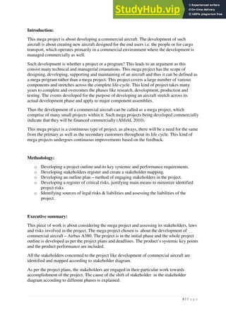 Airbus A380 - Stakeholders Law Risks | PDF