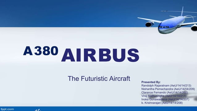 Airbus a 380 Project Analysis | PPTX | Air Travel | Travel Type