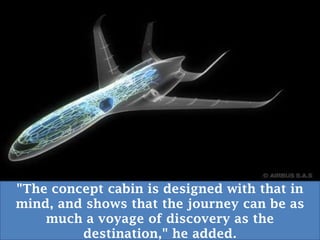 Airbus unveils transparent airplane | PPSX