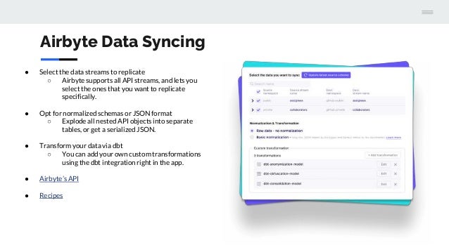 Data Engineer's Lunch #50: Airbyte for Data Engineering | PPT