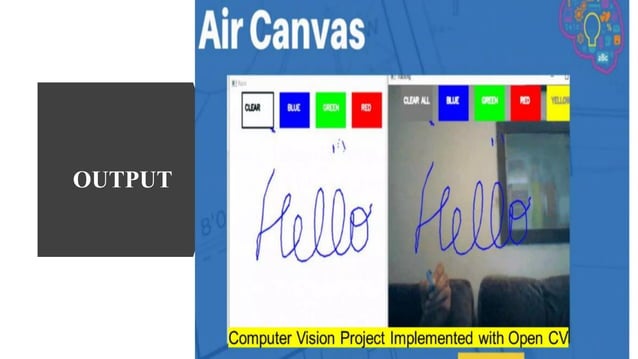 AIRCANVAS[1].pdf mini project for btech students | PDF