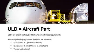 Air Cargo Handling Teaching Material | PDF