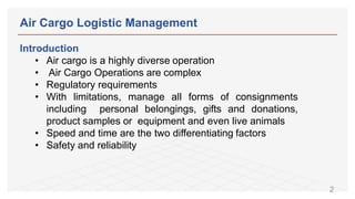 Air cargo logistics - A brief insight | PPT | Free Download