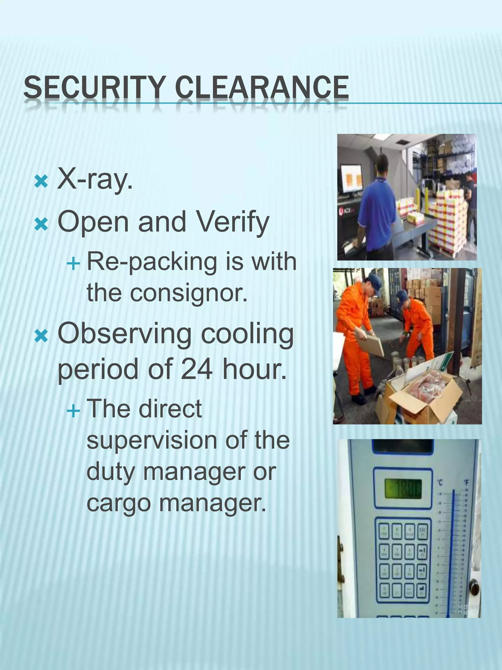 Air cargo management | PPTX
