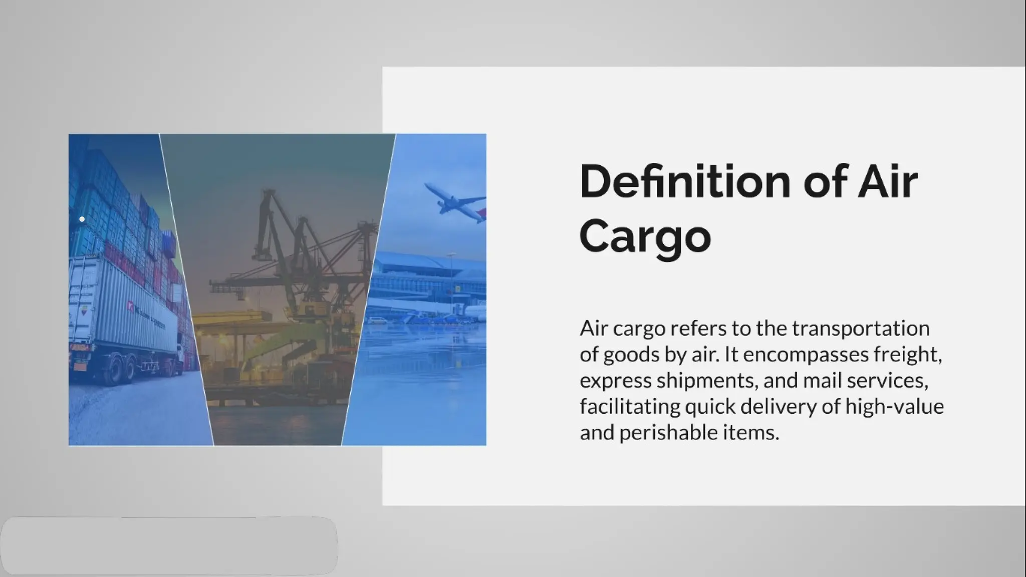Air Cargo Operations and Management lecture 1.pptx
