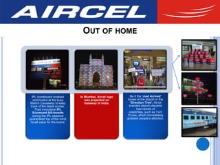 Aircel Integrated Marketing Communication | PPTX
