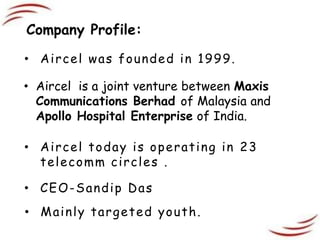 Aircel | PPTX