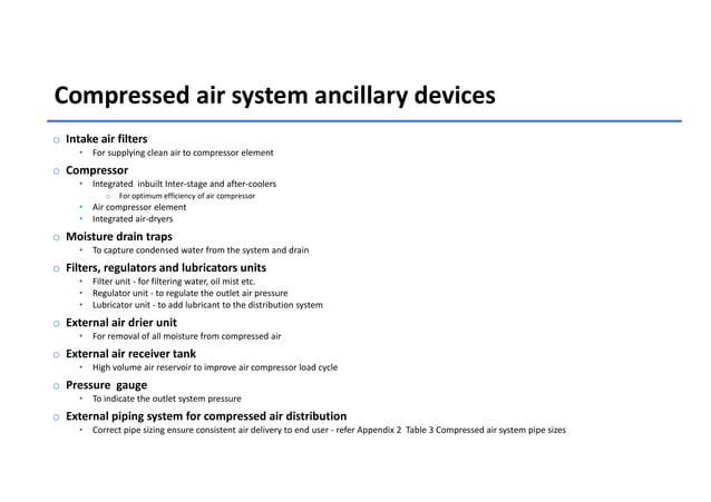 Air compressor overview and basic selection guide | PDF