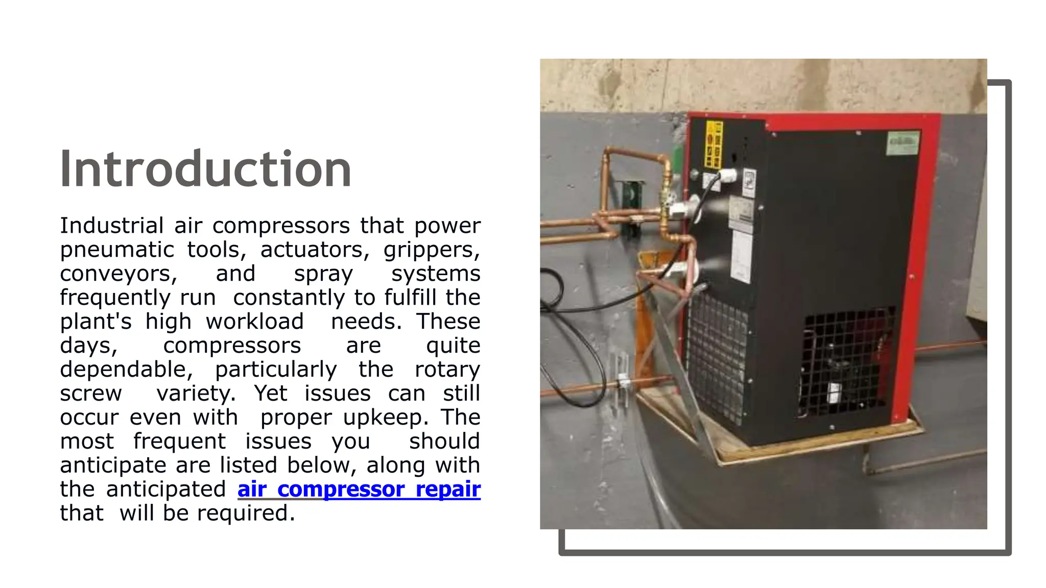 Air Compressor Repair | Air Compressor Repair | PPTX