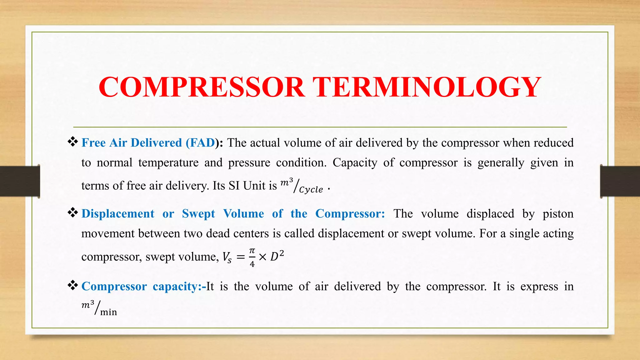 Air compressors | PPTX