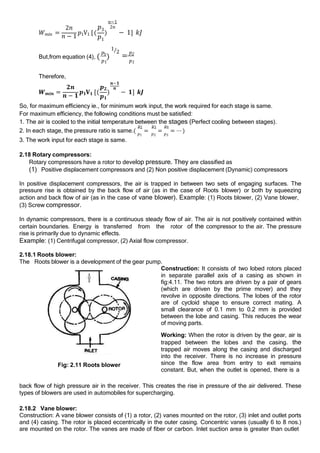 UNIT - IV - Air Compressors and its Performance | PPTX