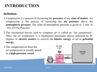 Air Compressors.pptx , types of air compressor | PPTX