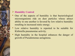 Air condition requirement in hospitals | PPT