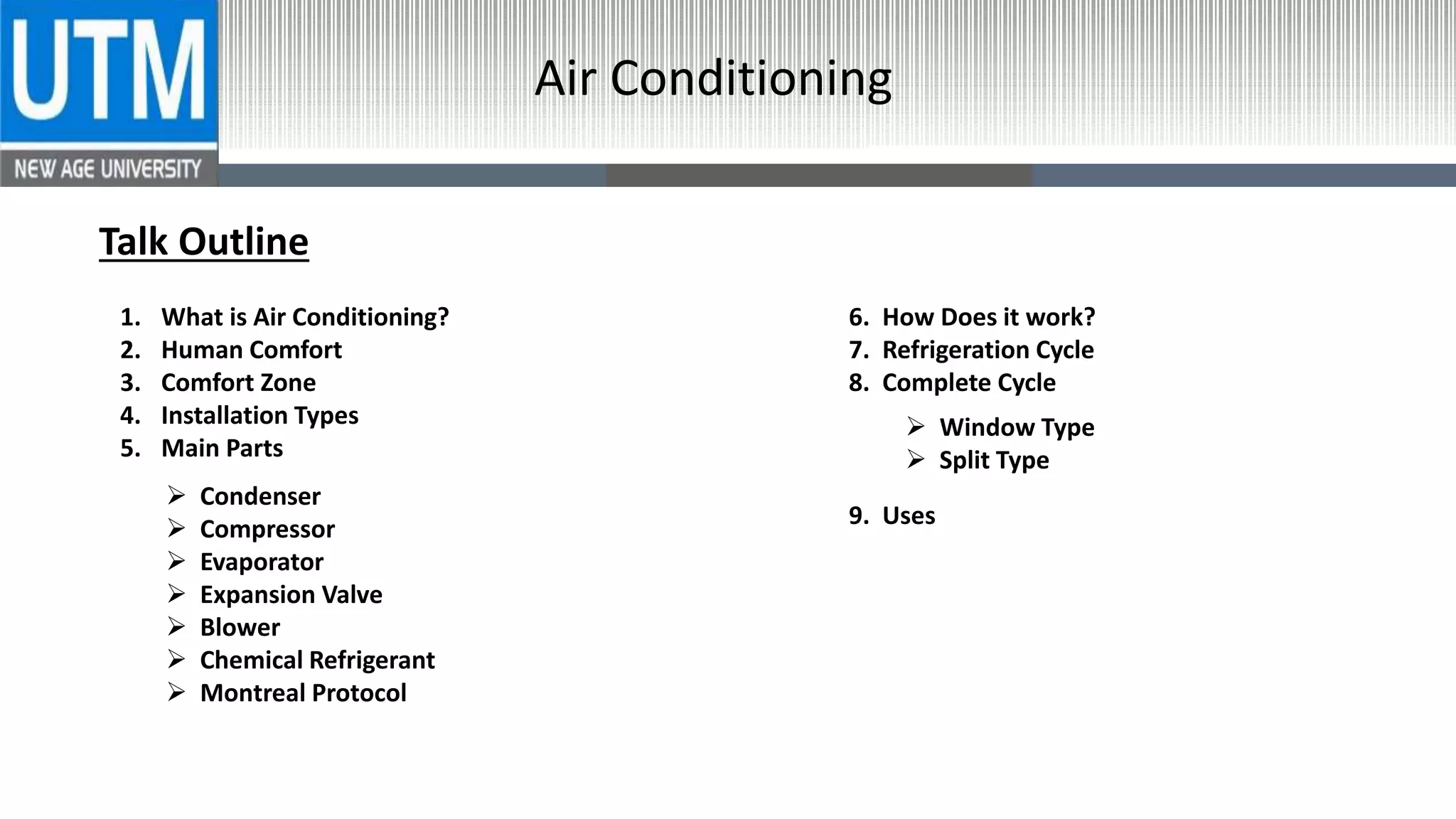 Air condition, Refrigeration Cycle, AC Cycle, Principles of AC ...