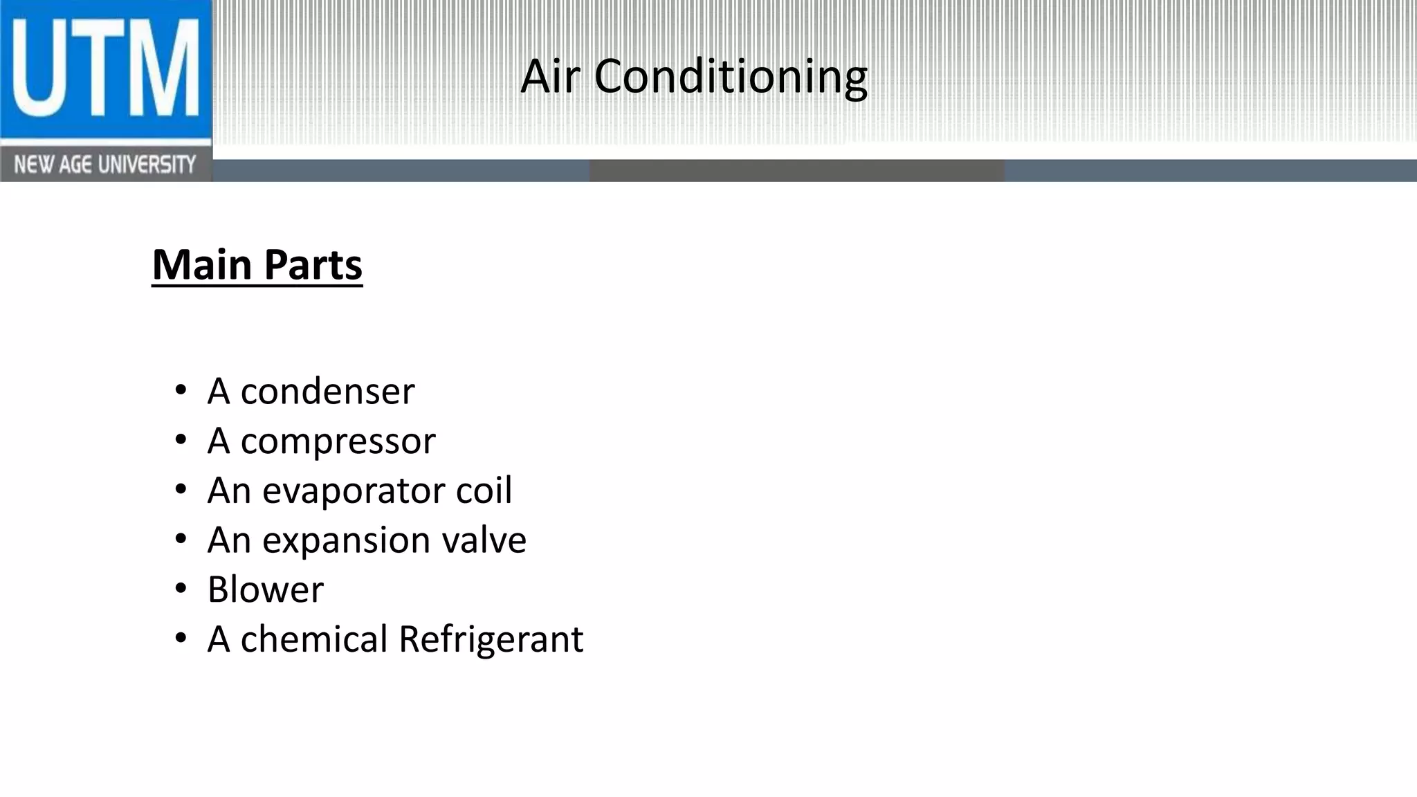 Air condition, Refrigeration Cycle, AC Cycle, Principles of AC ...