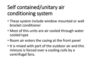 Air Conditioning System in pharmaceuticals | PPTX