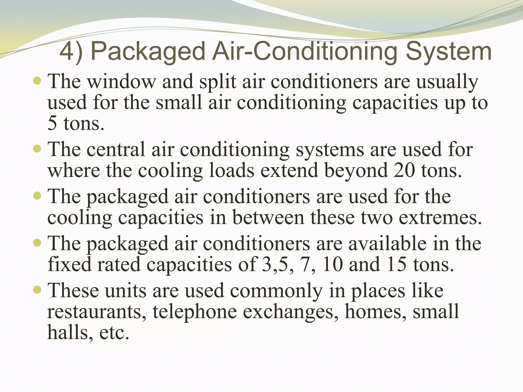 Air conditioning system | PPTX