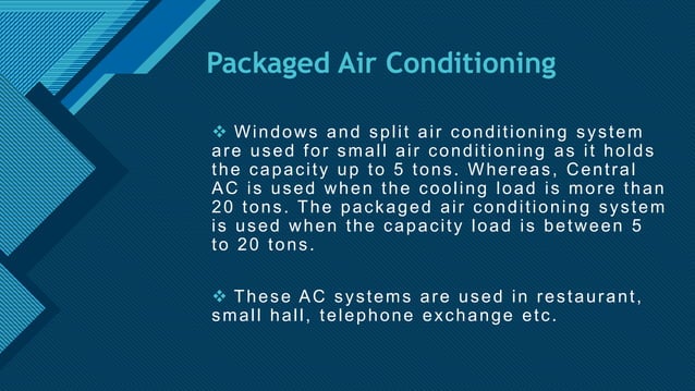 Air Conditioning System | PPT