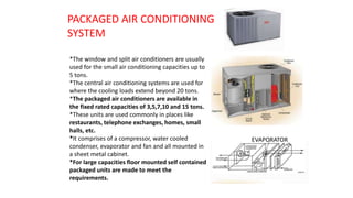 Air conditioning system | PPTX