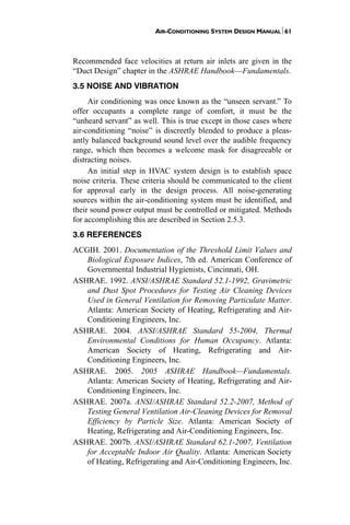 Air Conditioning System Design Manual (Ashrae Special Publications ...