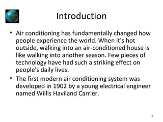Air conditioning | PPT