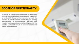 Air Conditioning VS Climate Control | PPT