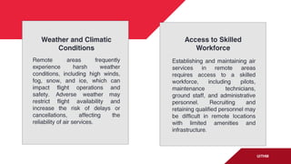 Air connectivity in remote areas innovating of air travel 1.pptx