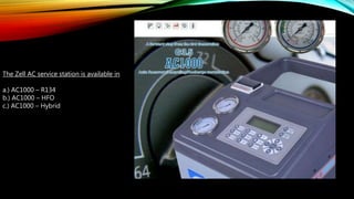 Automotive air-con service station | PPTX