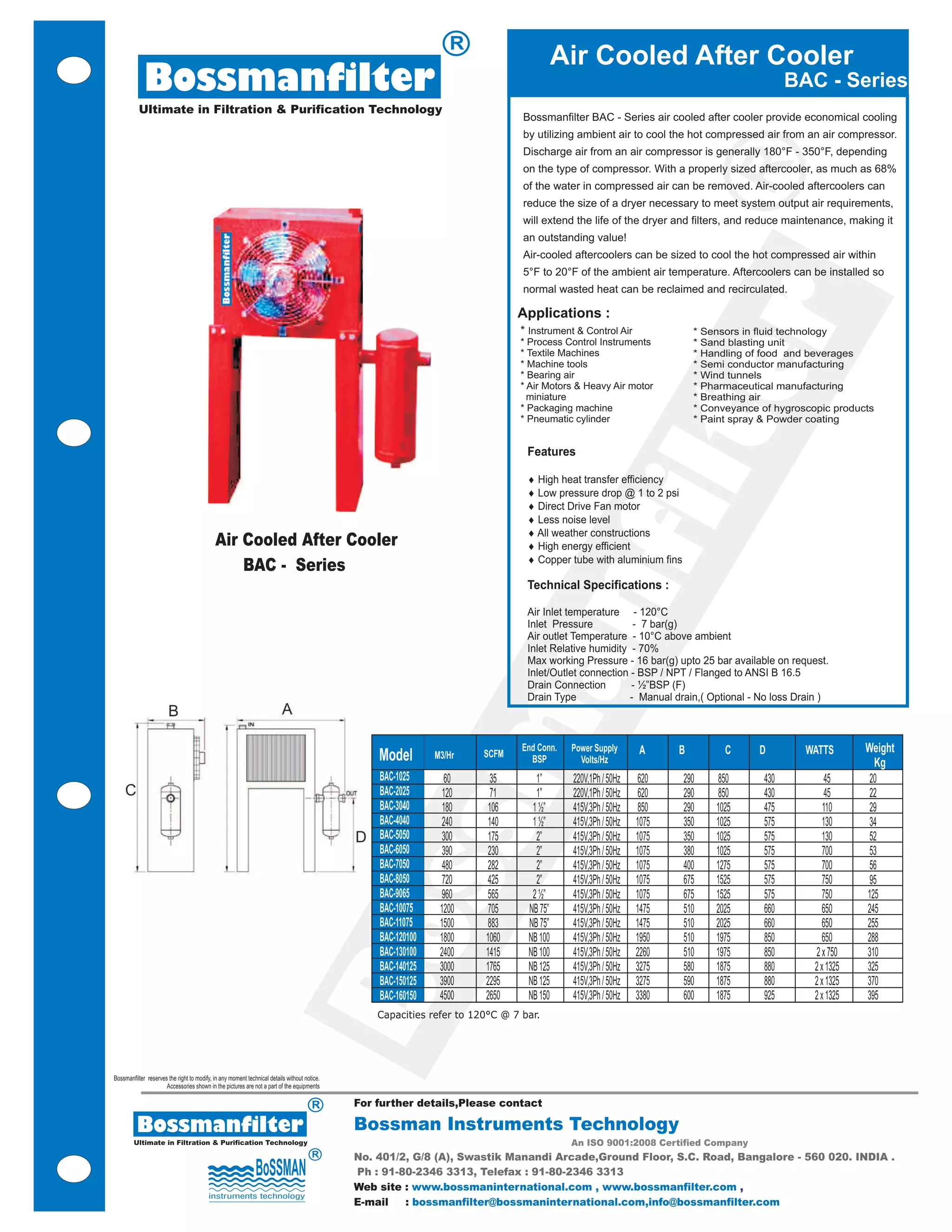 Air cooled after cooler | PDF | Home Appliances | Home & Garden