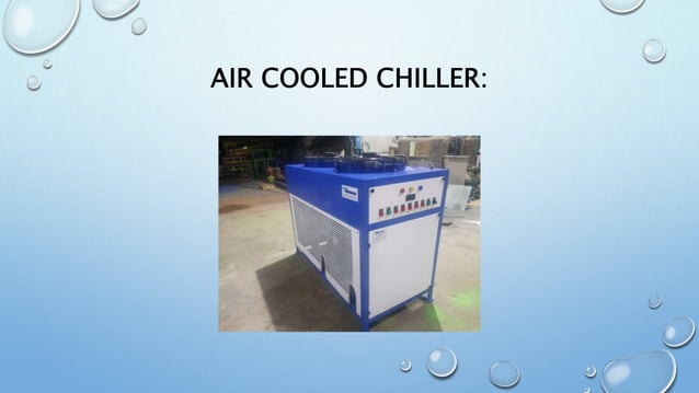 Air cooled chillers | PPTX