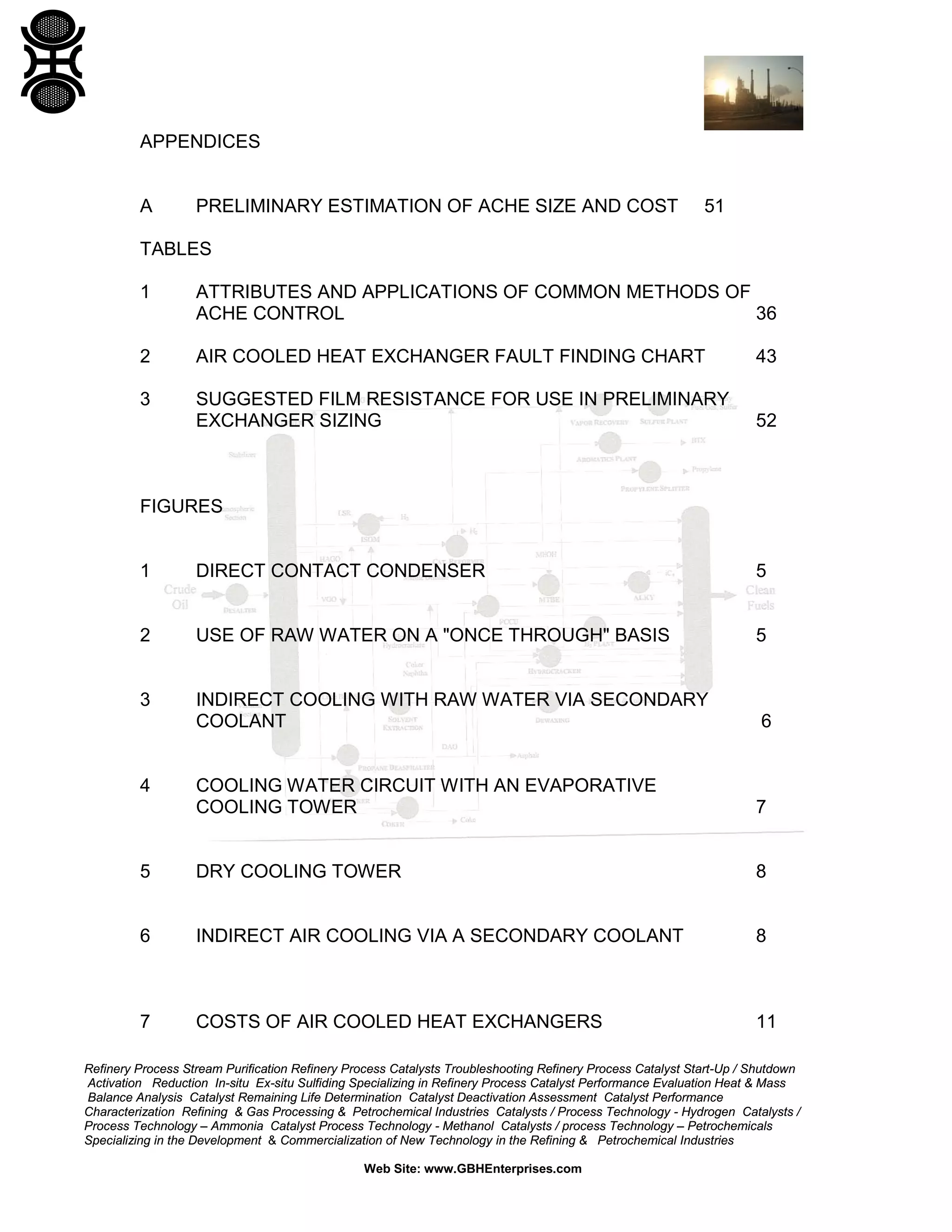 Air Cooled Heat Exchanger Design | PDF