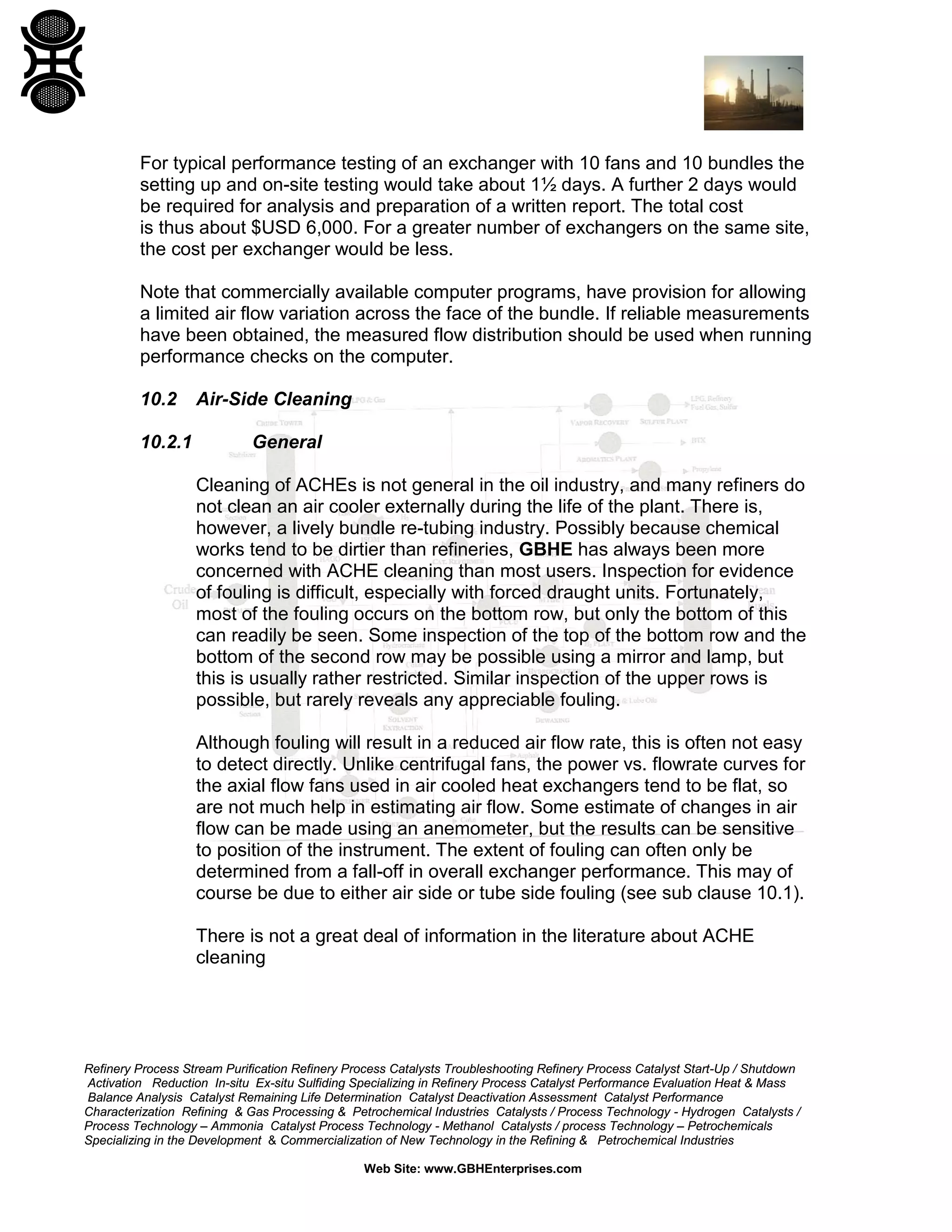 Air Cooled Heat Exchanger Design | PDF