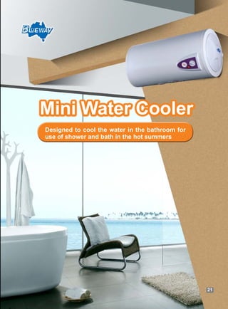 BLUEWAY Air cooled water chiller Brochure | PDF