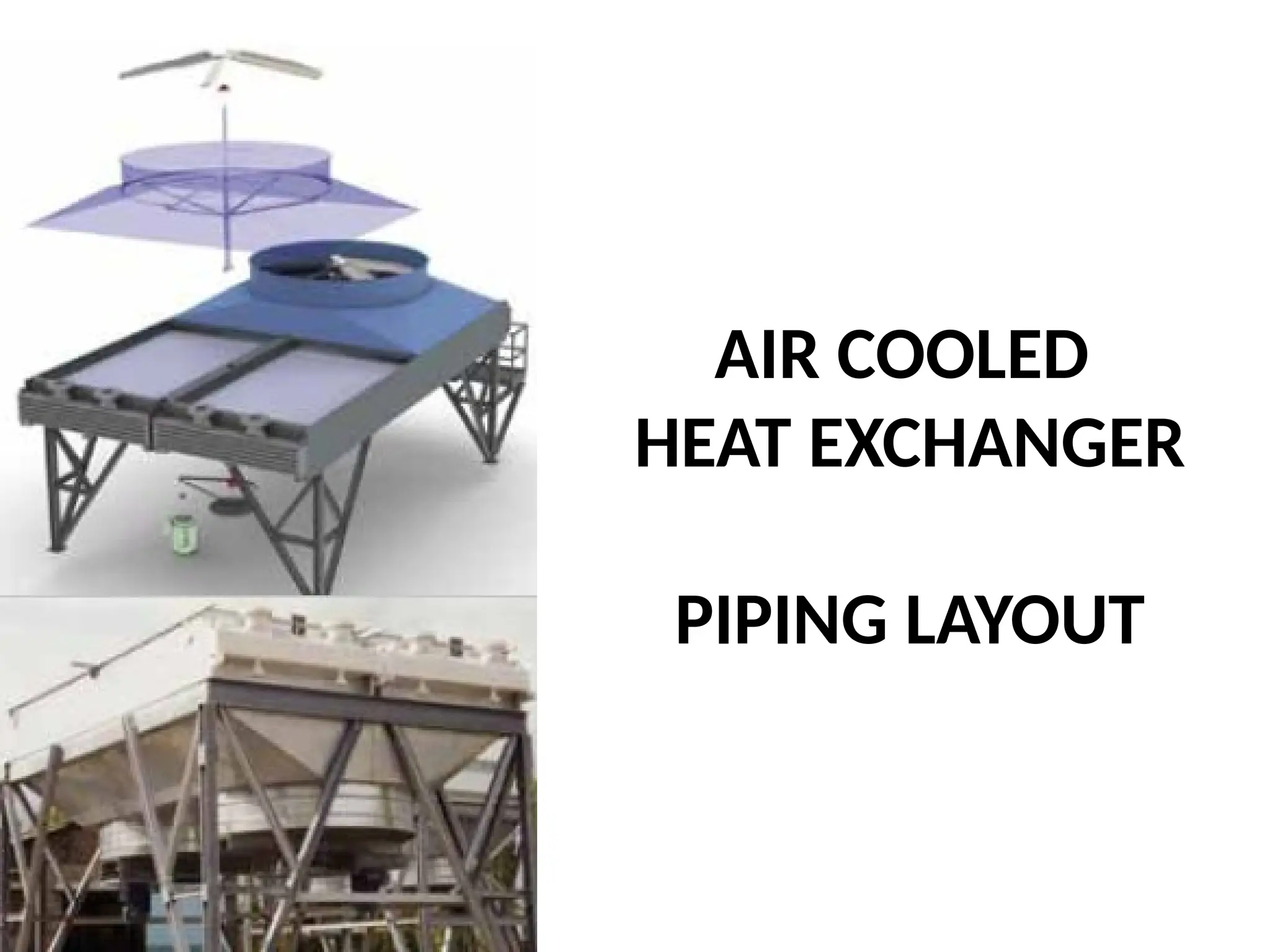 AIR COOLER PIPING arrangement procedure ppt | PPTX