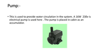 Air cooler using peltier module | PPTX