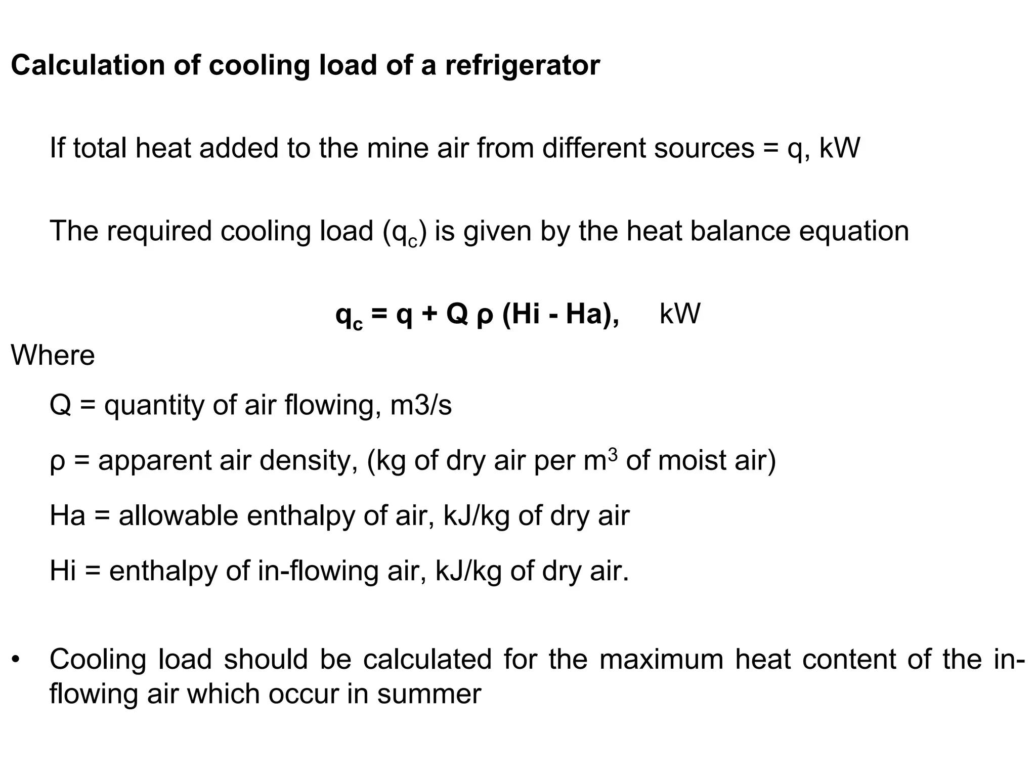 Air cooling power | PPT