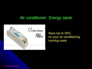 Aircondition energy saver | PPT