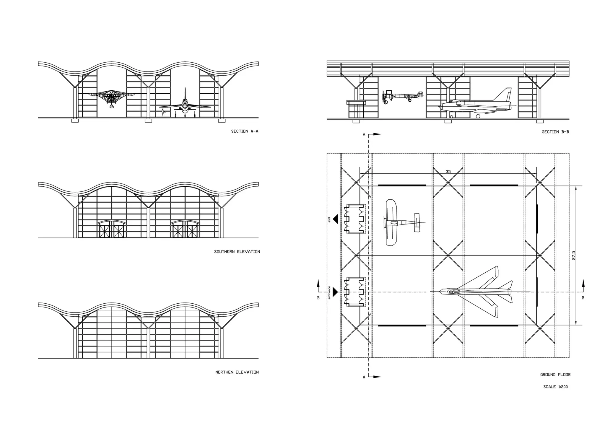 Aircraft Shelter Concept Study | PDF