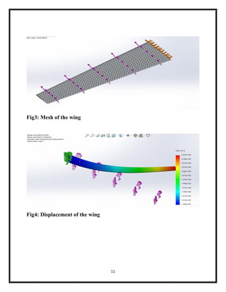 Aircraft wing design and strength, stiffness and stability analysis by ...