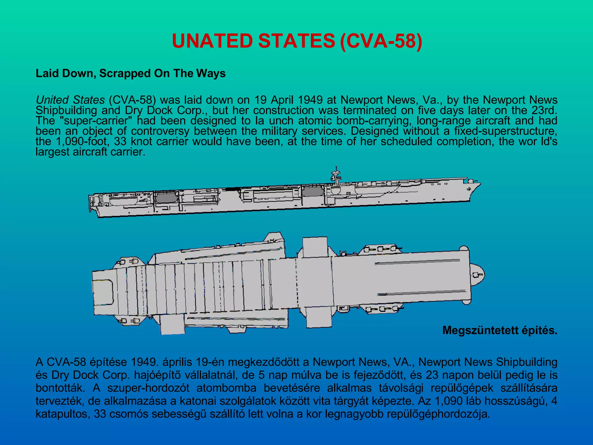 Aircraft Carrier CVA | PPT
