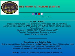 Aircraft Carrier Nimitz Class | PPT