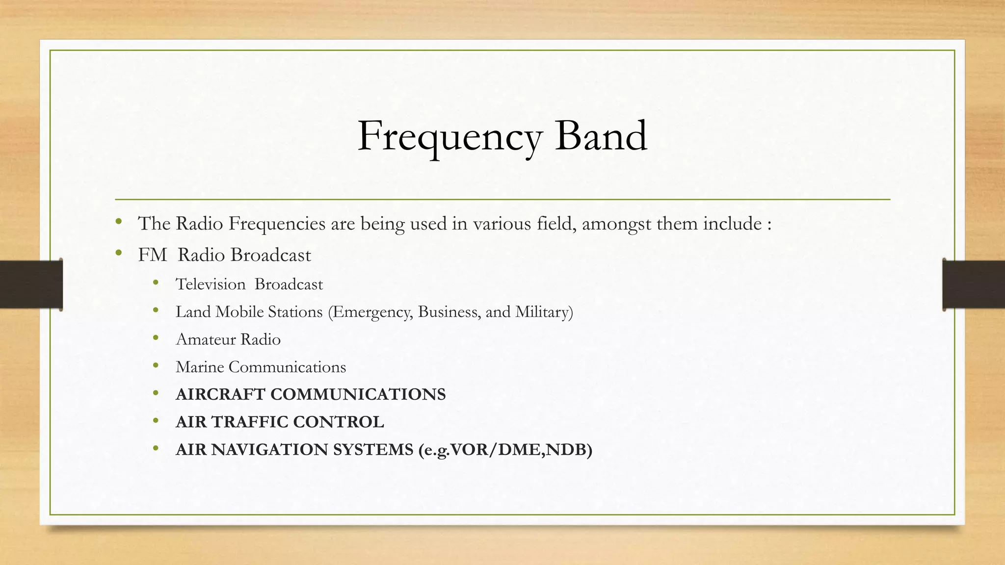 Aircraft communication-systems | PPTX