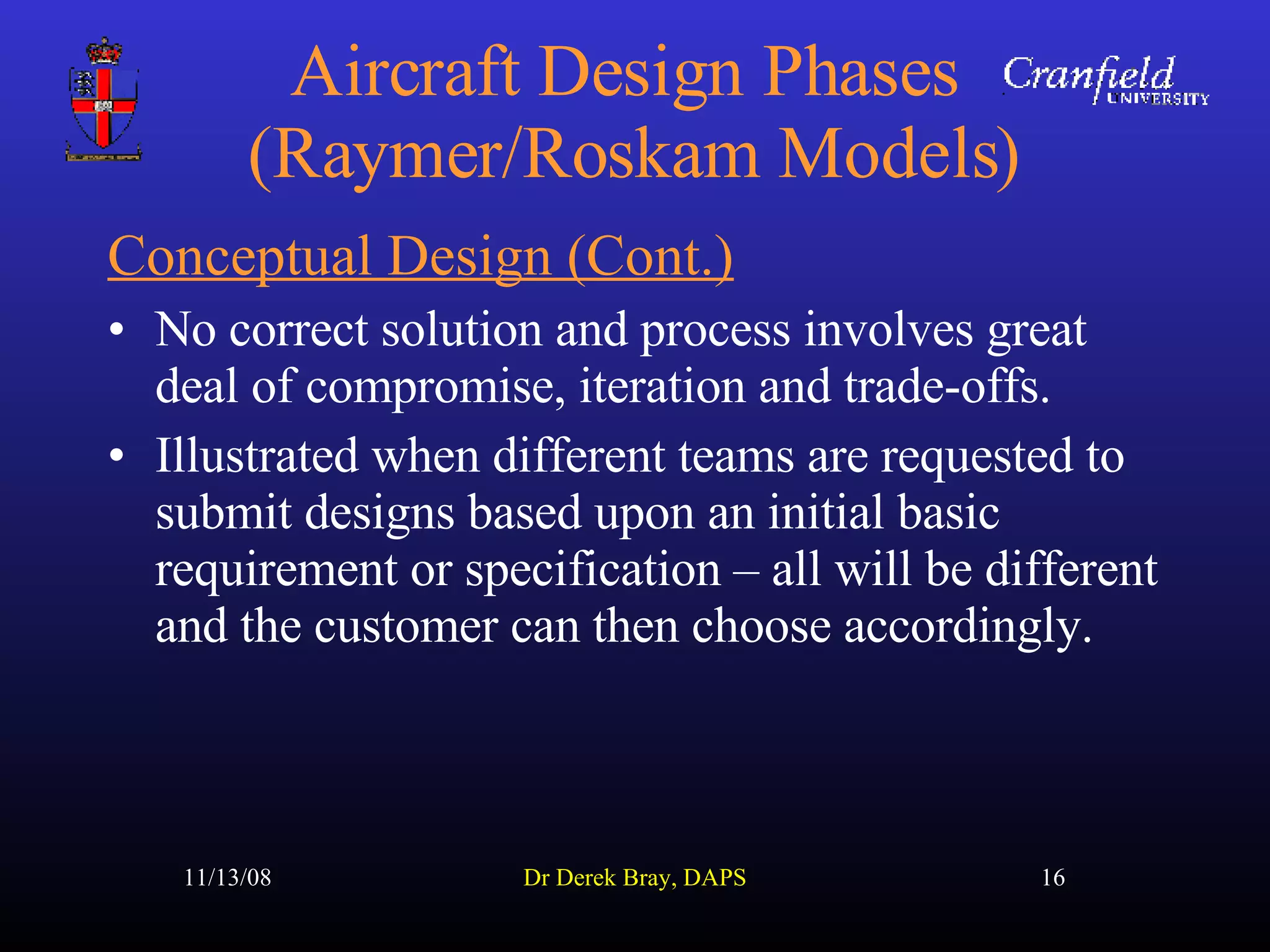 Aircraft Design | PPT