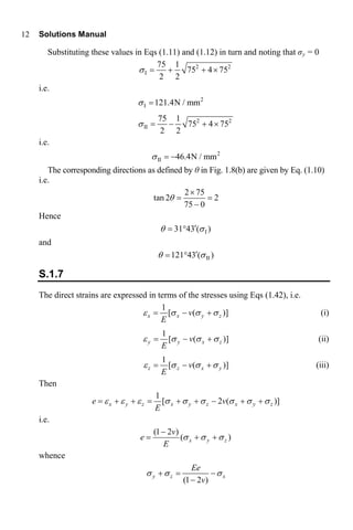 Aircraft Structures for Engineering Students 5th Edition Megson ...