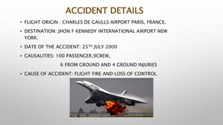 Aircraft accident investigation ppt | PPTX