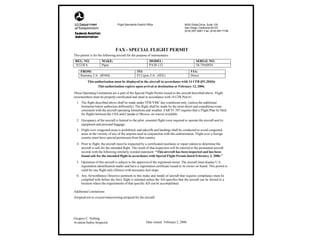 AIRCRAFT AIRWORTHINESS ppt all about airworthiness | PPTX